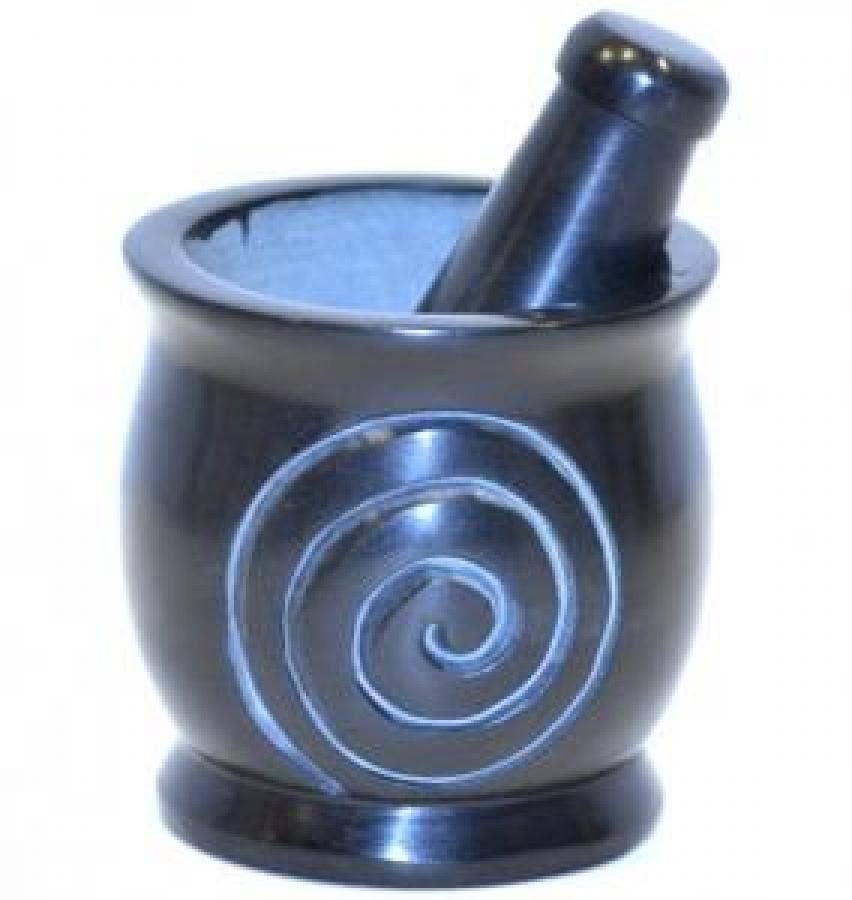 Spiral Mortar & Pestle 3"H & 3"D – The Higher Consciousness
